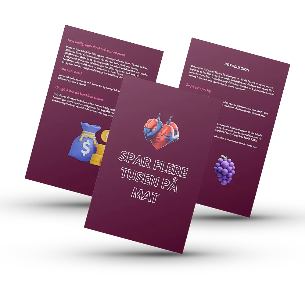 Hjertesterk – Spar tusenvis på mat i året